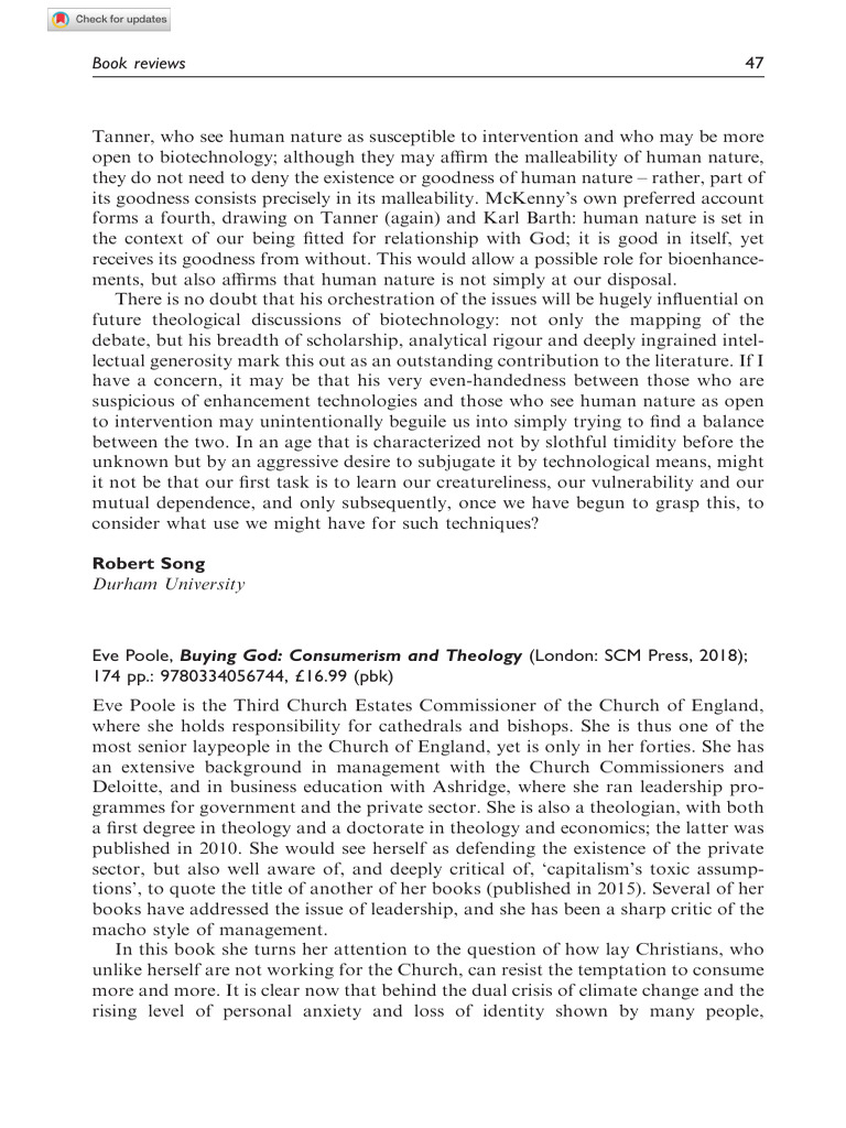 Buying God - Consumerism and Theology - Eve Poole (2018 - SCM Press ...