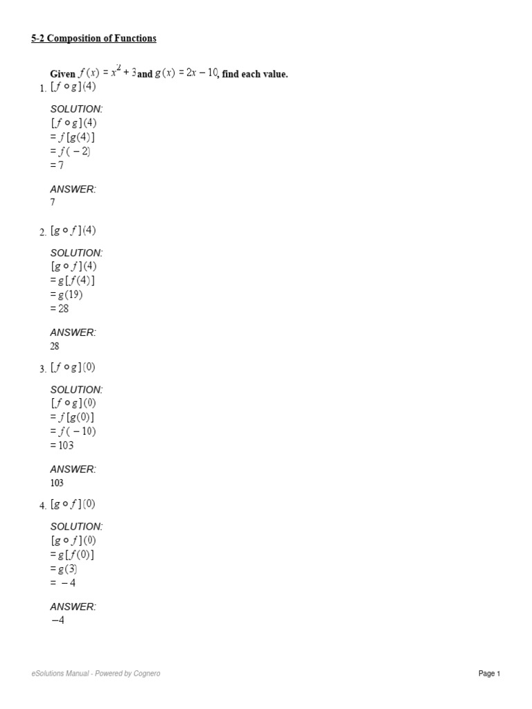 5 2 Composition of Functions | PDF | Function (Mathematics) | Payroll