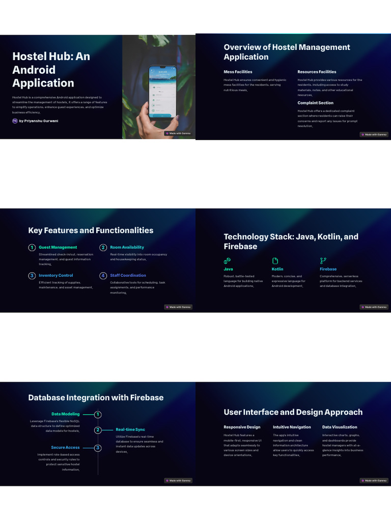 Hostel Hub An Android Application Final | PDF | Android (Operating ...