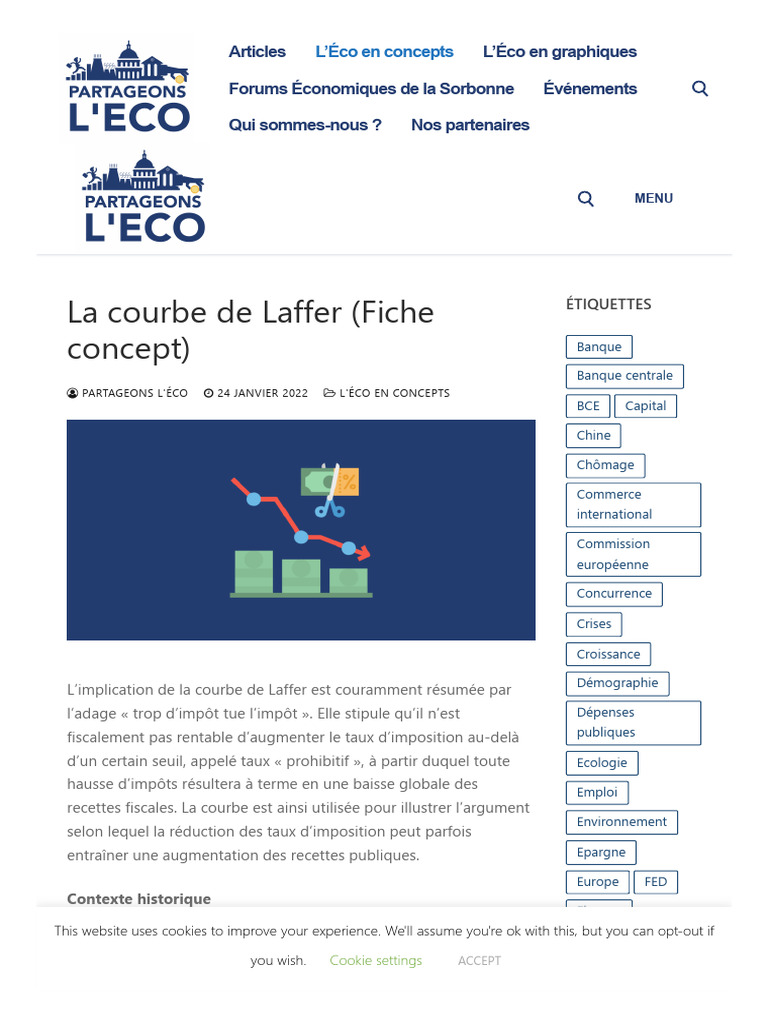 La courbe de Laffer expliquée | PDF | Impôts | Courbe de Laffer