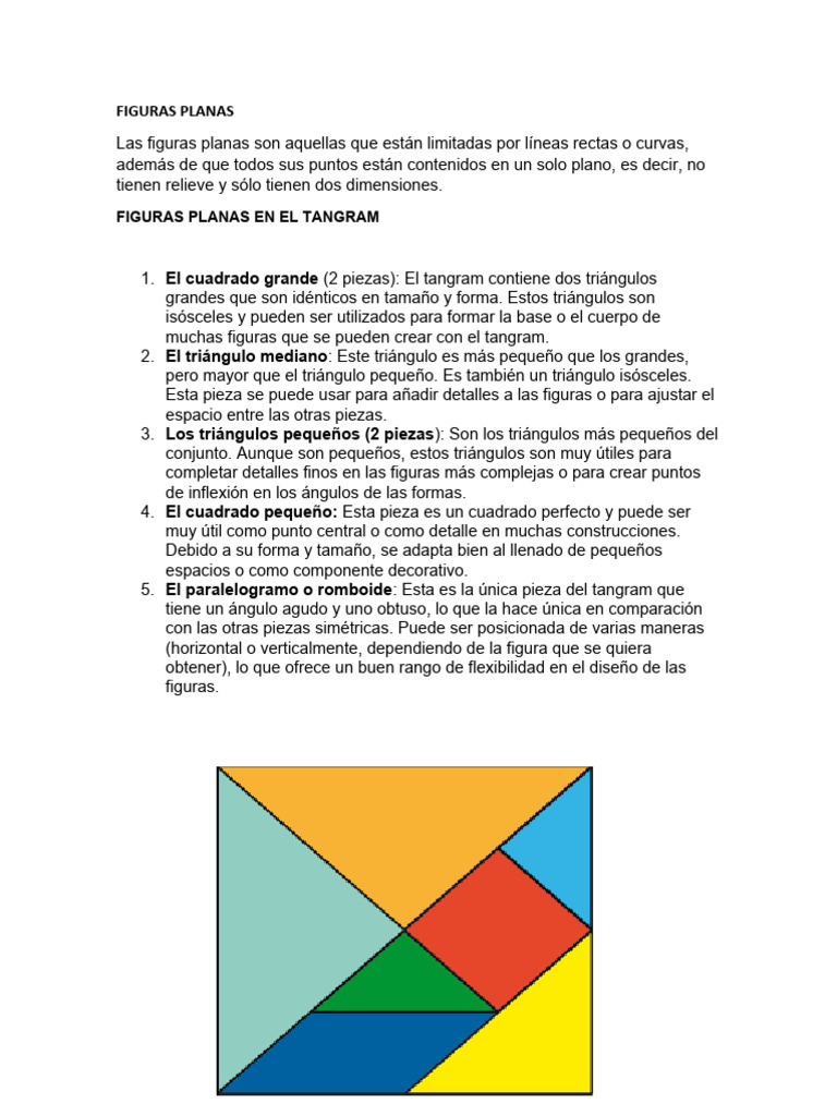 FIGURAS PLANAS Geometria | PDF