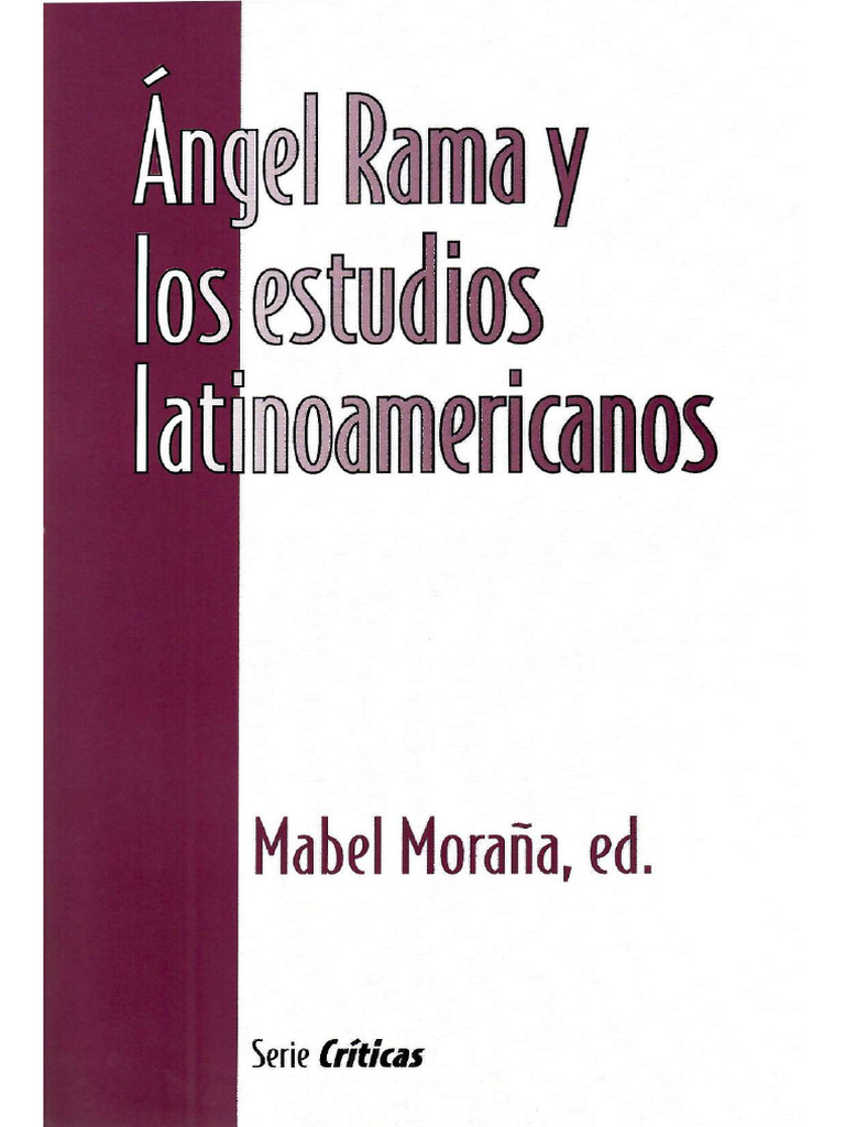 Angel Rama y Los Estudios Latinoamerican | PDF