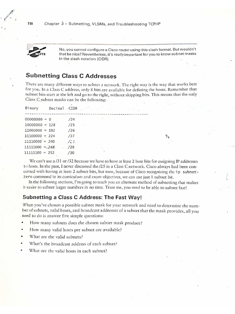 IPv4 Subnetting | PDF
