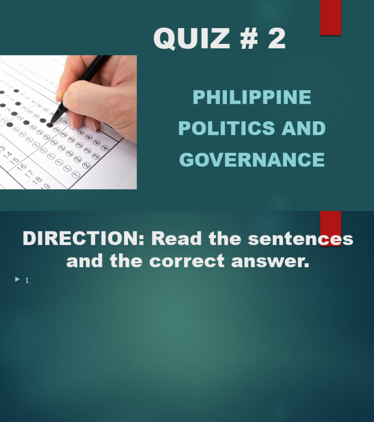 Quiz # 2 Polgov | PDF