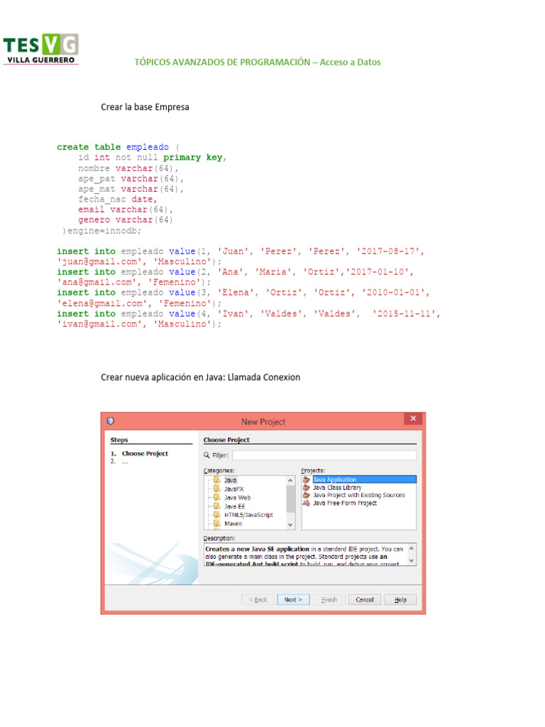 19 Conexion - Java - Mysql | Descargar gratis PDF | SQL | Mi sql