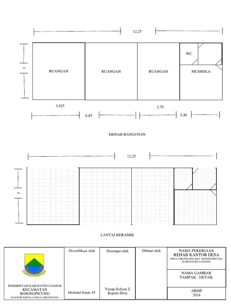 Rehab Kantor Desa | PDF