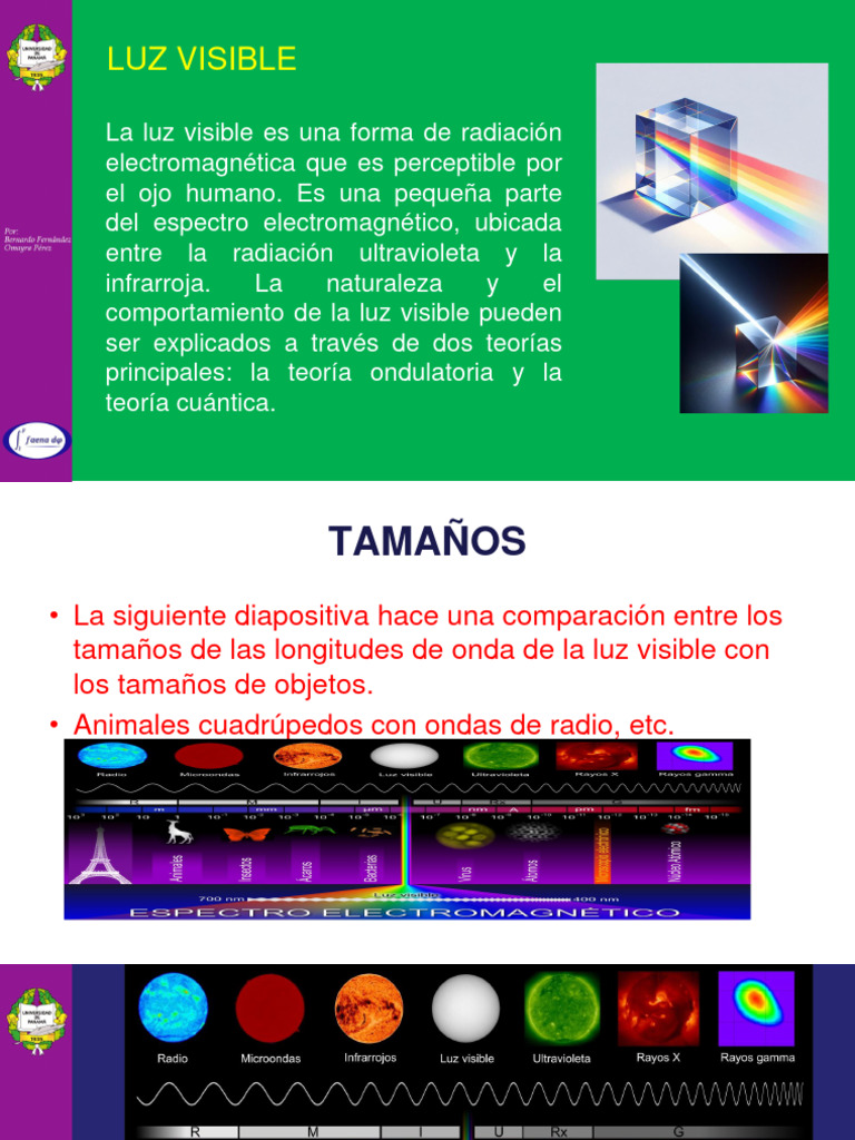 1.naturaleza y Comportamiento de La Luz Visible | PDF | Ligero ...