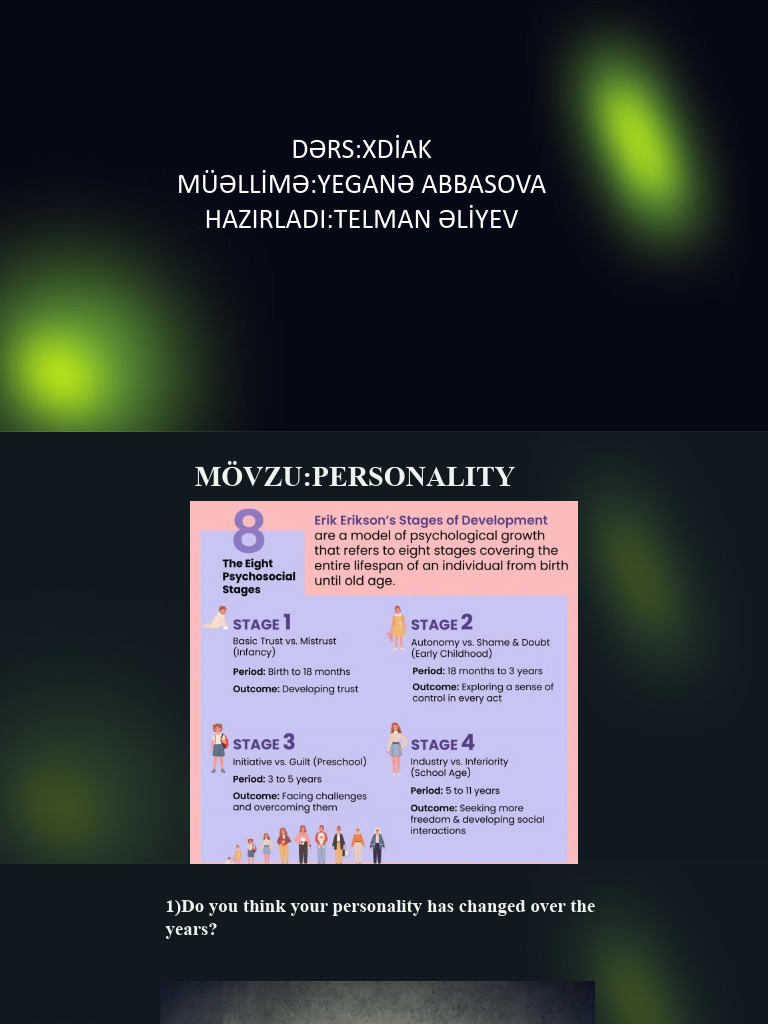 Personality | PDF
