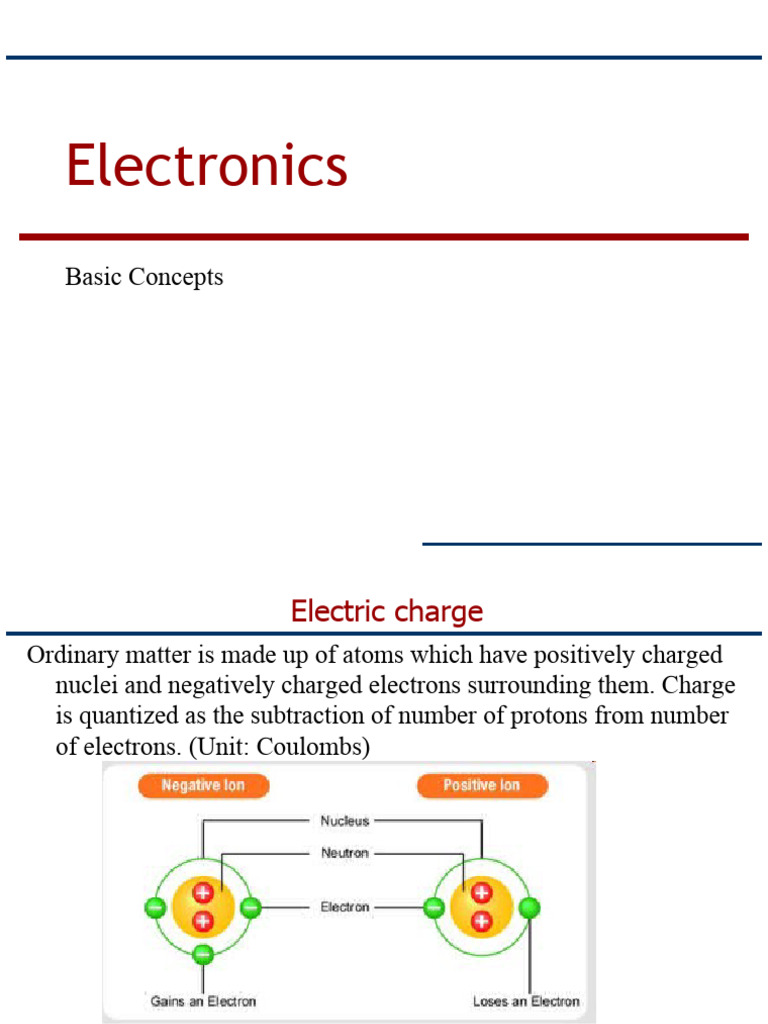 w2 Basics | PDF | Voltage | Electric Current