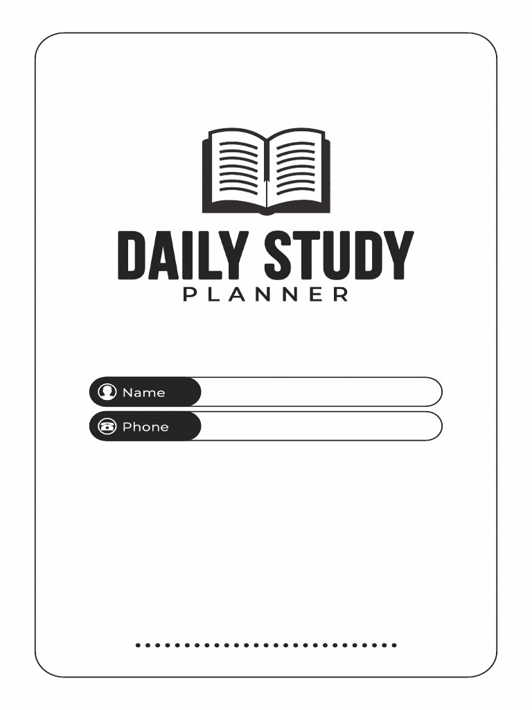 Daily Study Planner | PDF