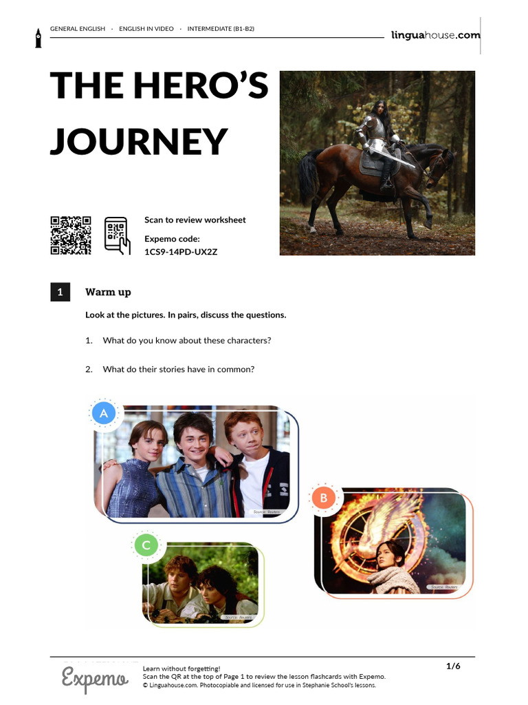 The Heros Journey British English Student | PDF | Hero