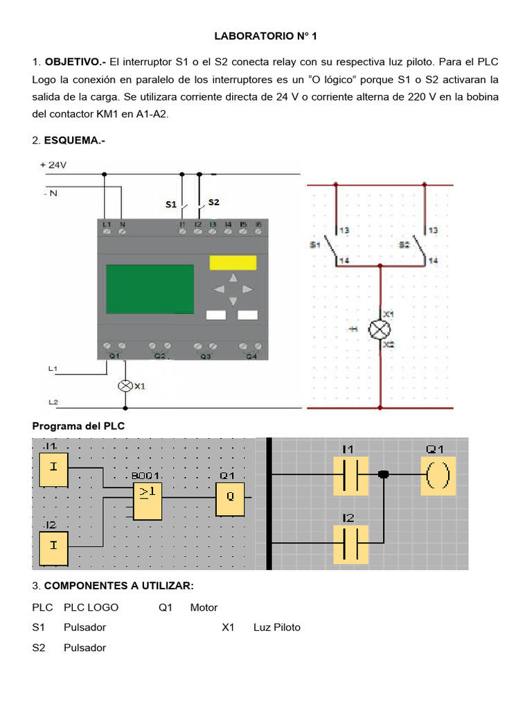 Lab2-Plc Logo or | PDF