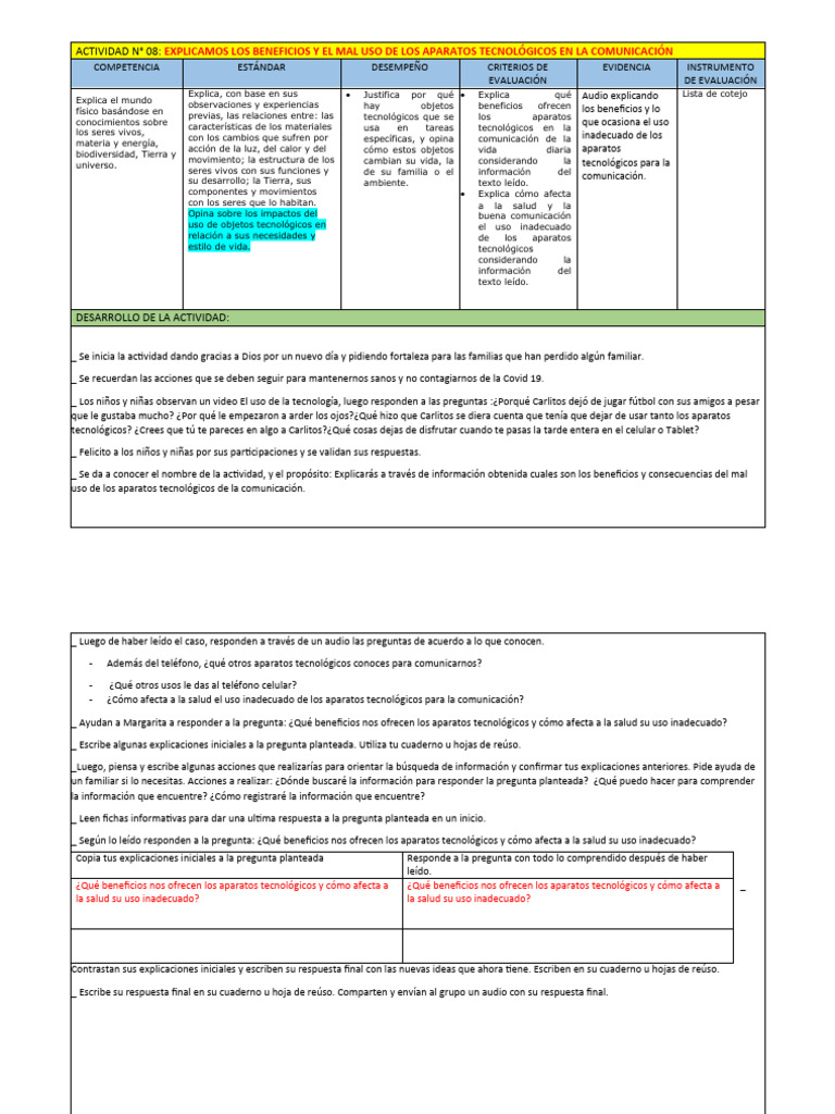 Explicamos los beneficios y malos usos de los aparatos tecnológicos de ...