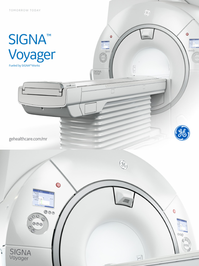 gehc-signa-voyager-g2-brochure | PDF | Signal To Noise Ratio | Imaging