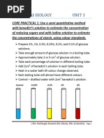 IAL Edexcel Biology Unit 3 Practical Guide | PDF | Enzyme | Starch