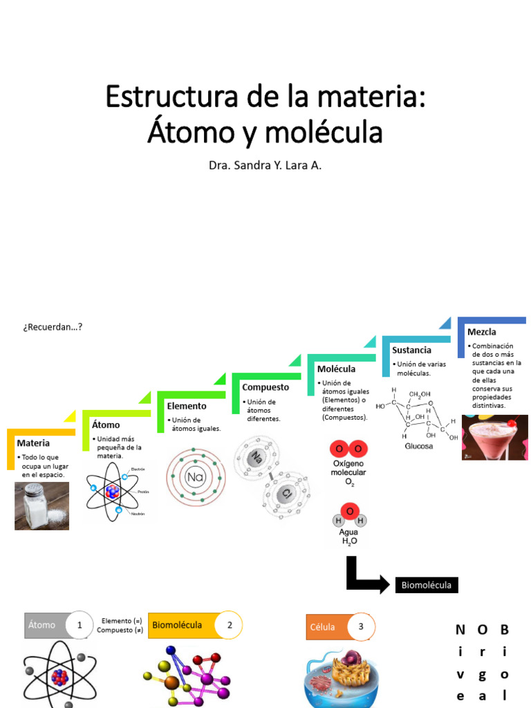 Estructura De La Materia Pdf Núcleo Atómico Enlace Químico