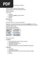 Valores Normales BH, QS, TPT | PDF | Sangre | Glóbulo rojo