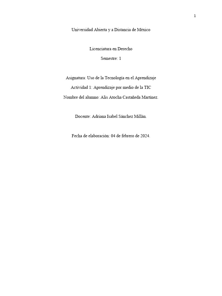 S2_Alis_Castañeda_Martinez_Mapa_Mental_TIC_en_el_Aula | PDF | Enseñando ...