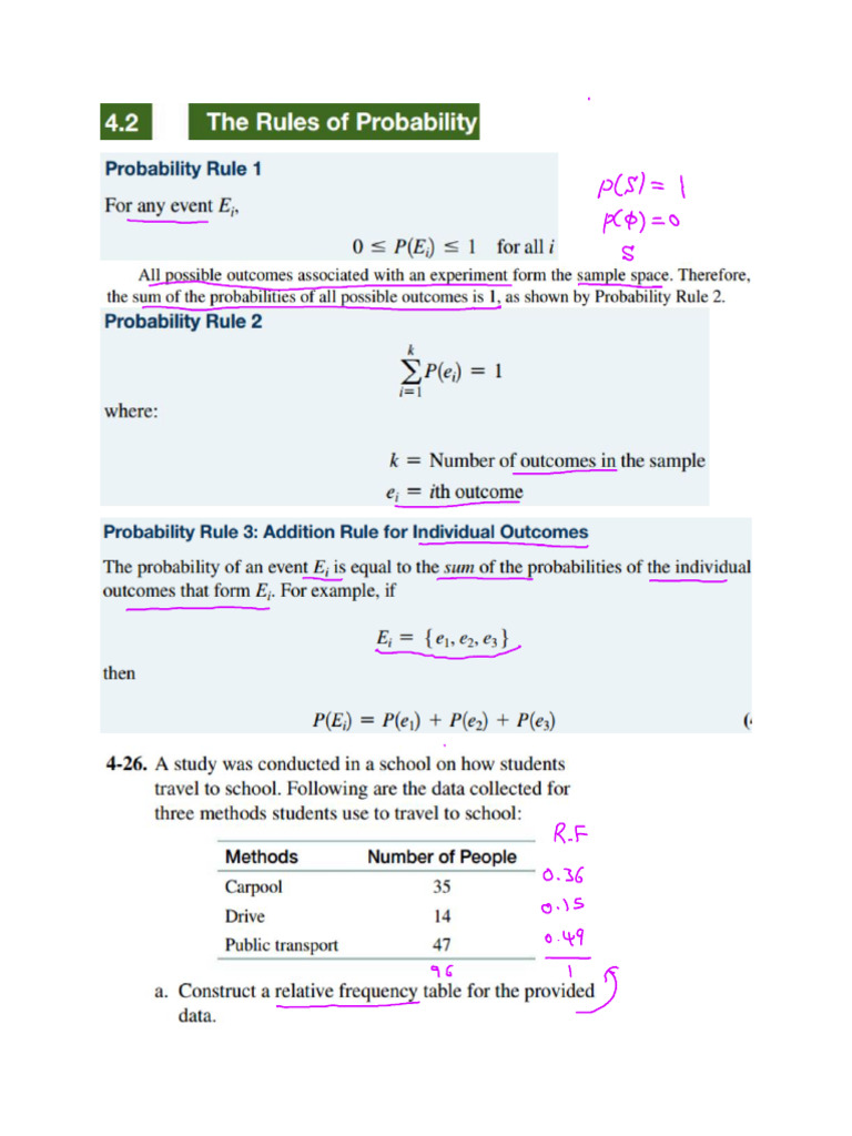 Section 4.2 PDF | Download Free PDF | Probability | Probability Theory