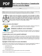 Tipos de correos electrónicos: guía práctica | PDF | Léxico | Lingüística