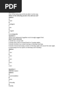 Edutest Practice Test for Year 10-3 | PDF