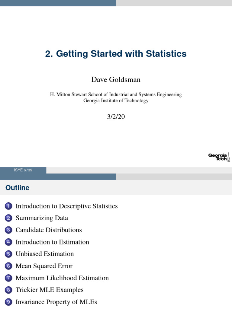Probability 3.2 EdX | PDF | Bias Of An Estimator | Estimation Theory