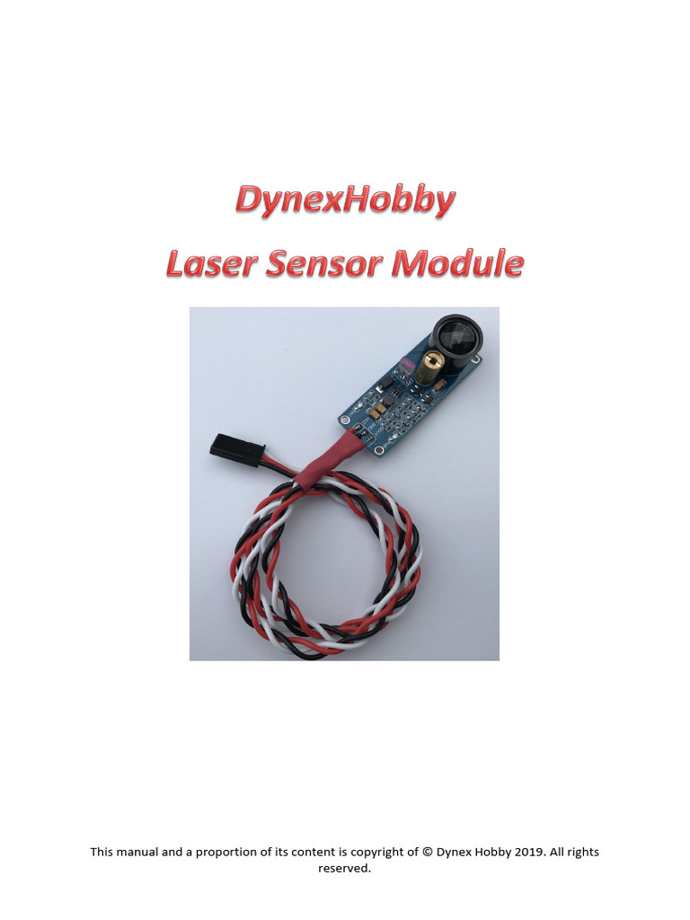 DYNEX Laser Sensor Module | PDF | Copyright | Indemnity
