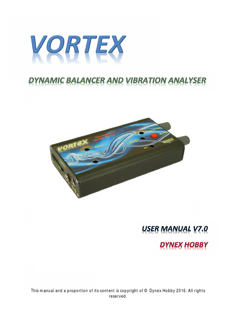 DYNEX Vortex Balancer v7 | PDF | Phase (Waves) | Indemnity