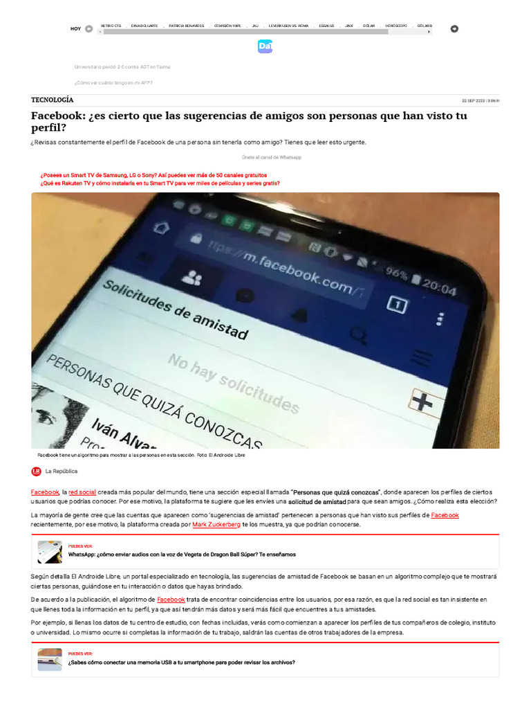 Facebook Quien Ha Visto Tu Perfil | PDF | Facebook