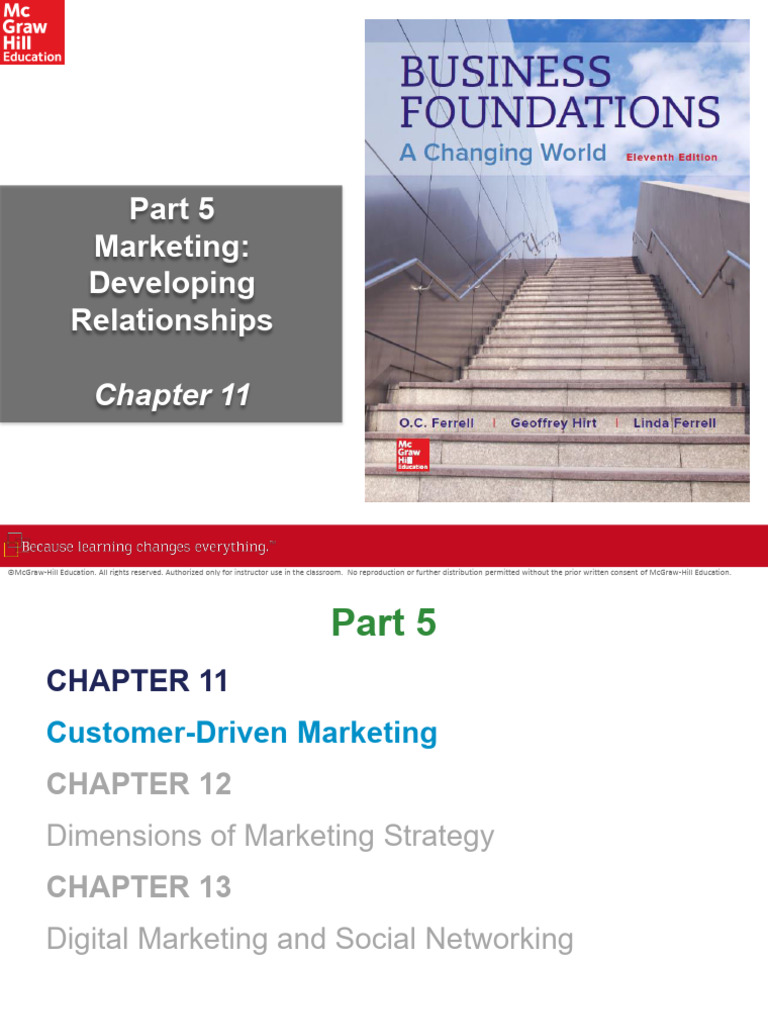 BUS110-Chapter 11-EL-SHARED | PDF | Marketing | Sales
