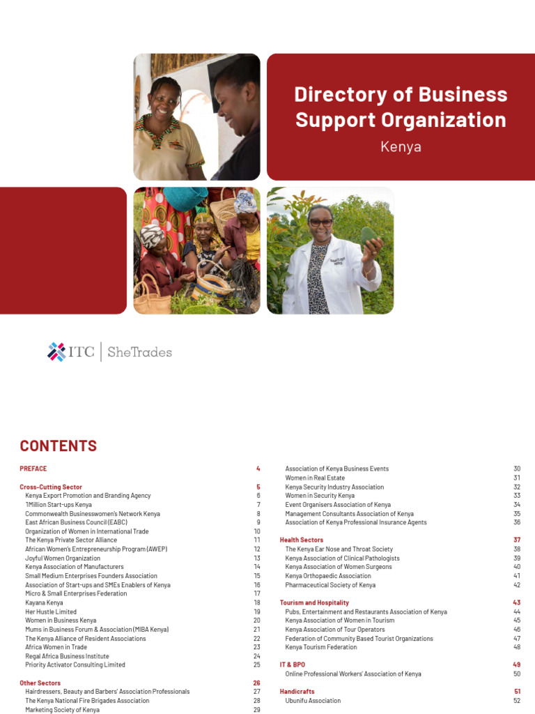 Kenya Business Support Directory | PDF | Business Economics | Business