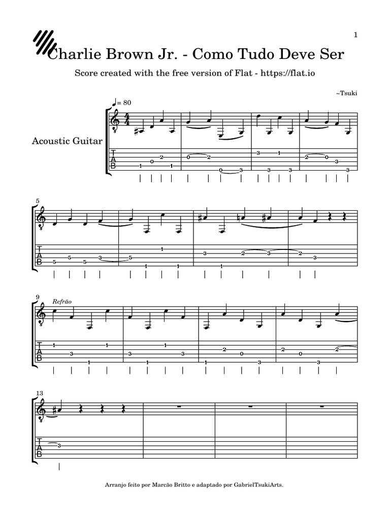 Charlie Brown Jr. - Como Tudo Deve Ser | PDF