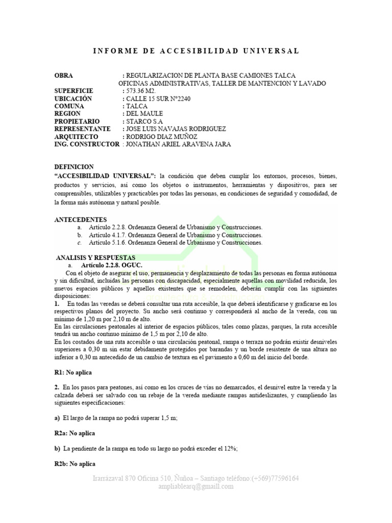 Accesibilidad Universal CELSO | PDF | Ascensor | Peatonal