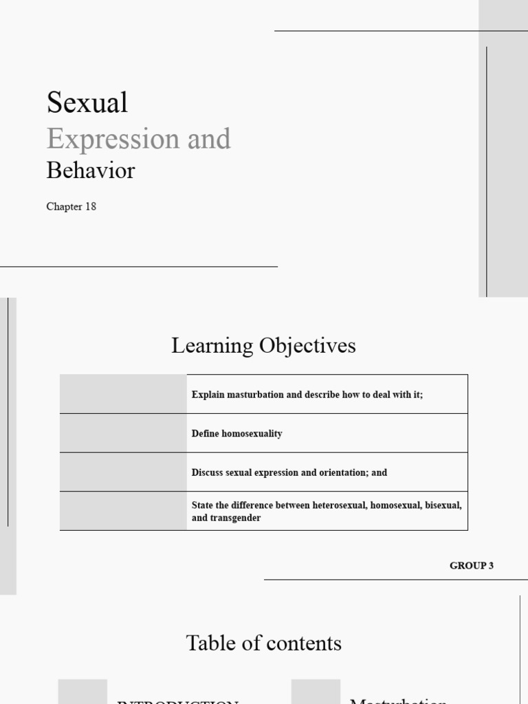 Sexual Orientation & Behavior Guide | PDF | Human Sexual Activity ...