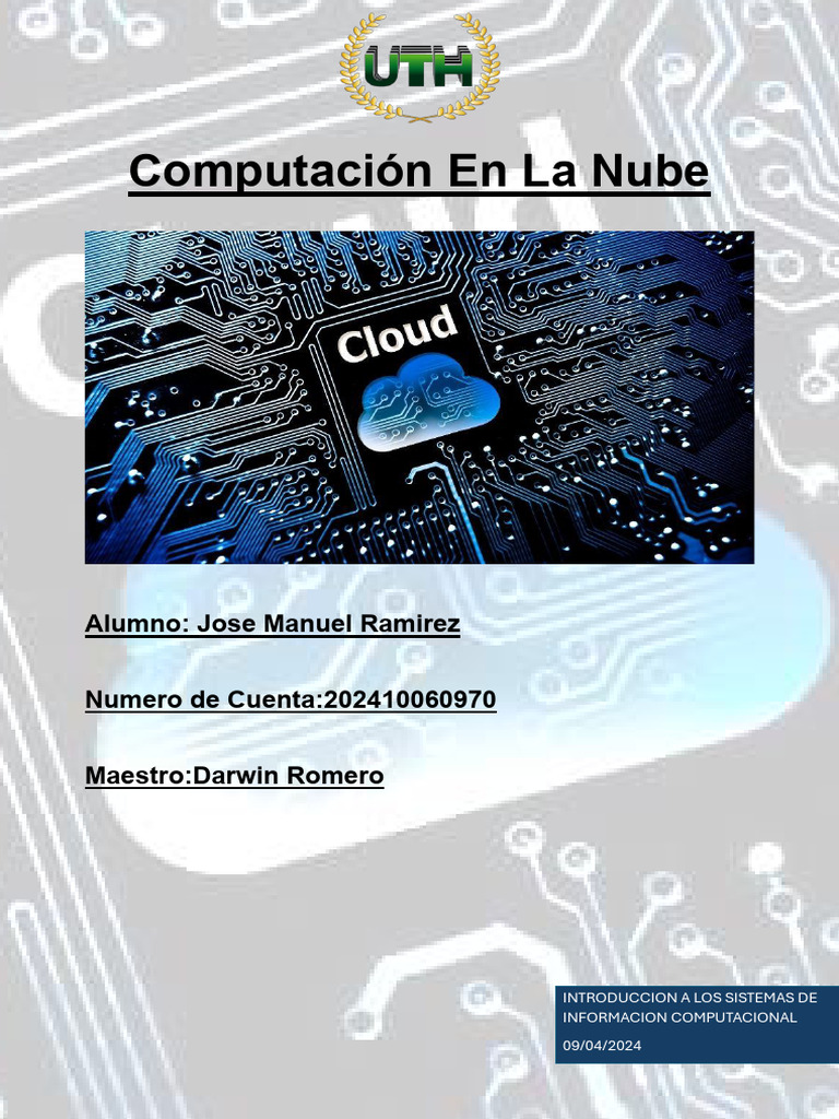 Computación En La Nube | PDF | Computación en la nube | Servicios web de Amazon