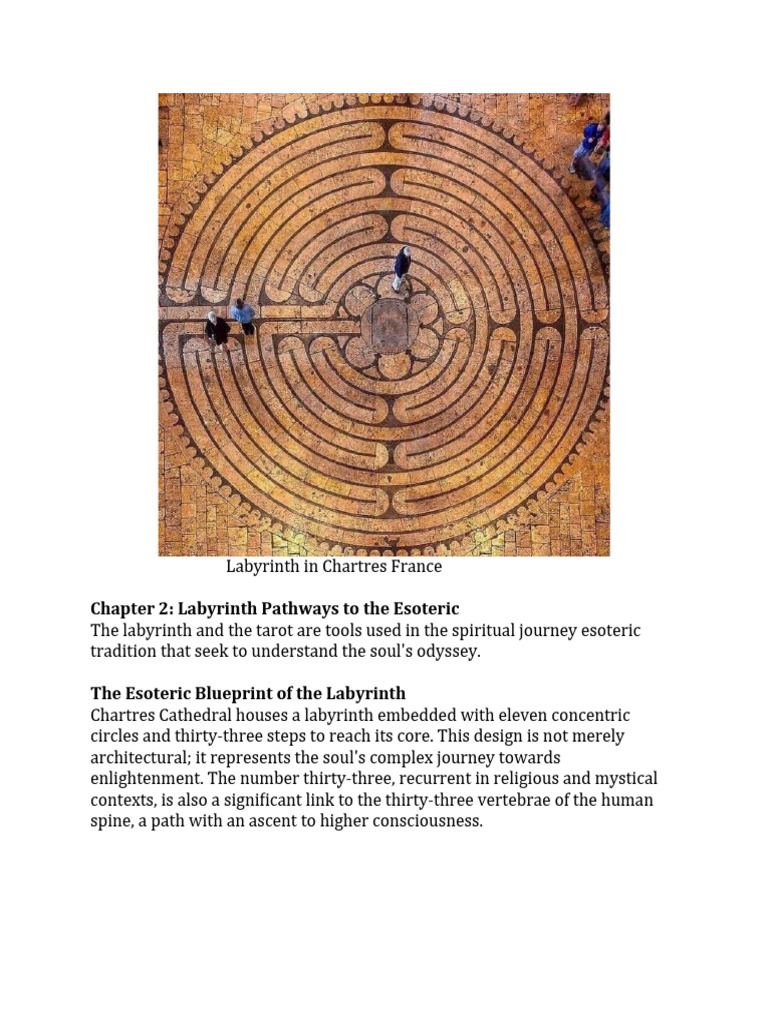 Labyrinth in Chartres France | PDF | Religious Belief And Doctrine