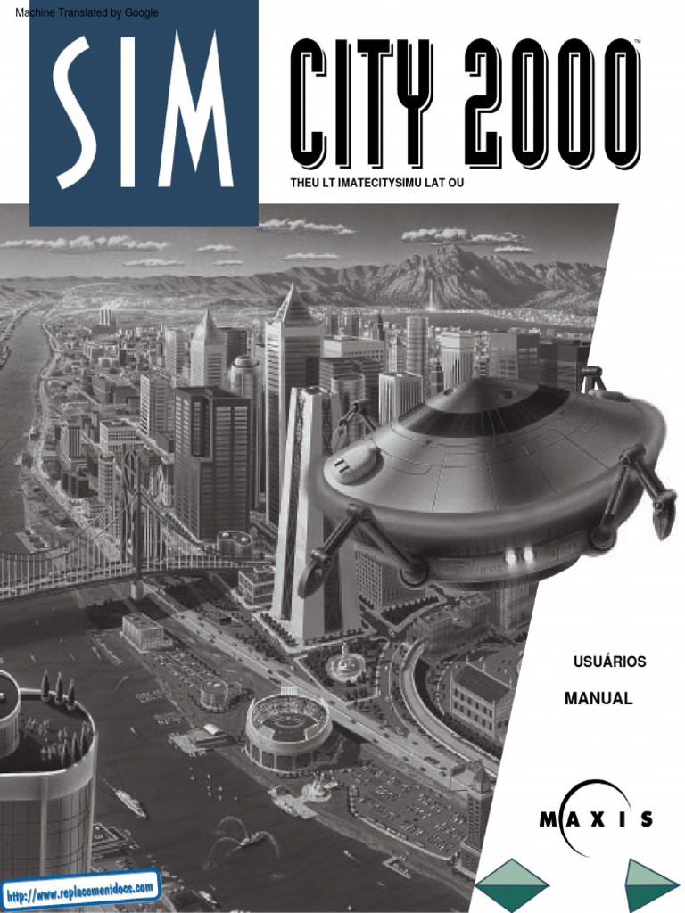 SimCity - 2000 - Manual Traduzido - PC | PDF | Programas | Janela (informática)