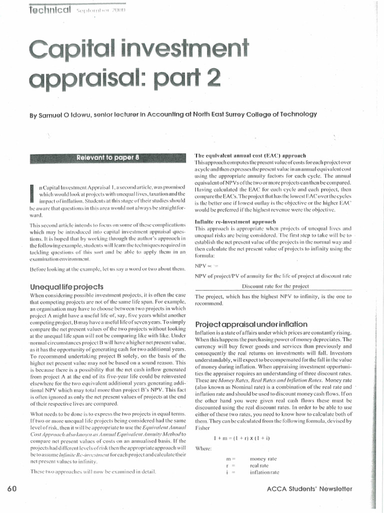 AC6066 ACCA Article CIA Part 2 | PDF