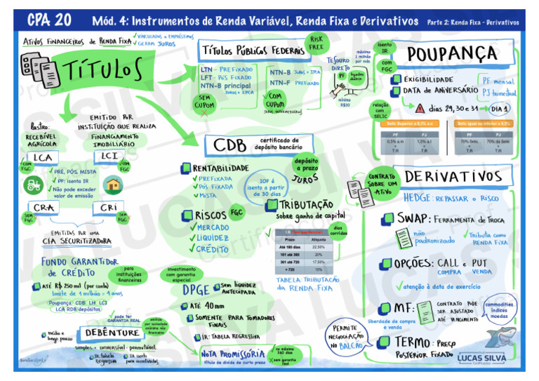 Mapa Mental Cpa 20 Mod4 p2 Lucas Silva PDF | PDF