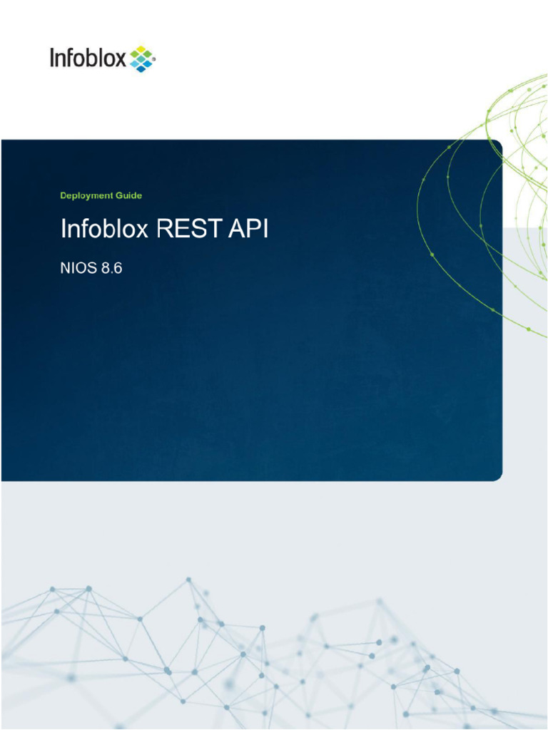 Infoblox Deployment Infoblox Rest API | PDF | Http Cookie | Ip Address