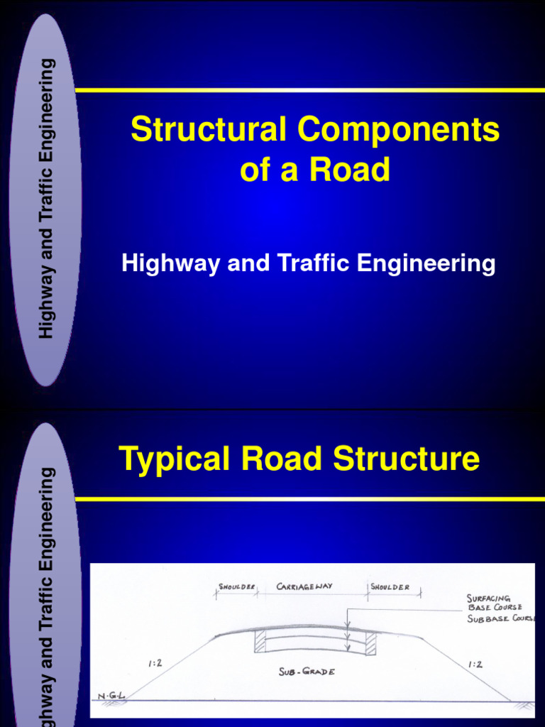 4- Structural Components | PDF | Road | Transport Infrastructure