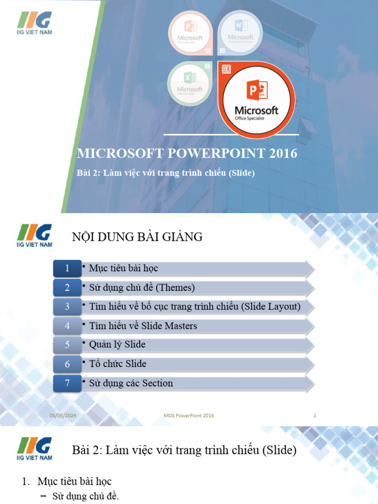 Microsoft Powerpoint 2016 Lesson 2 1211201815 | PDF