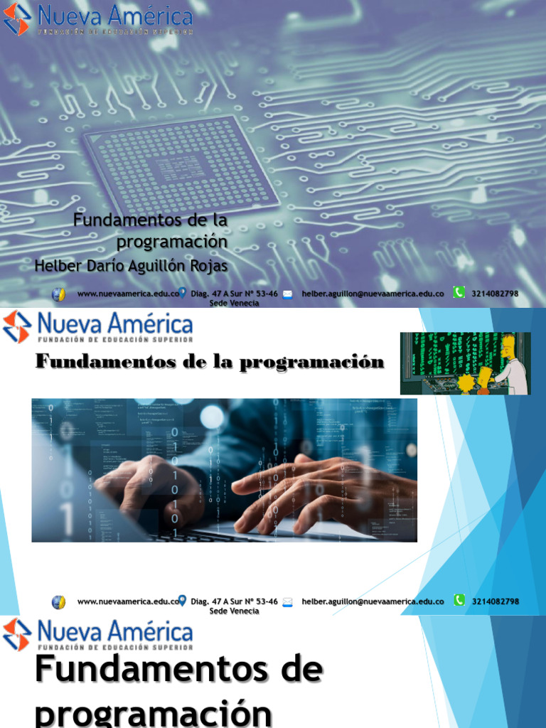 Fundamentos de Programación #2 | PDF | Programación de computadoras ...