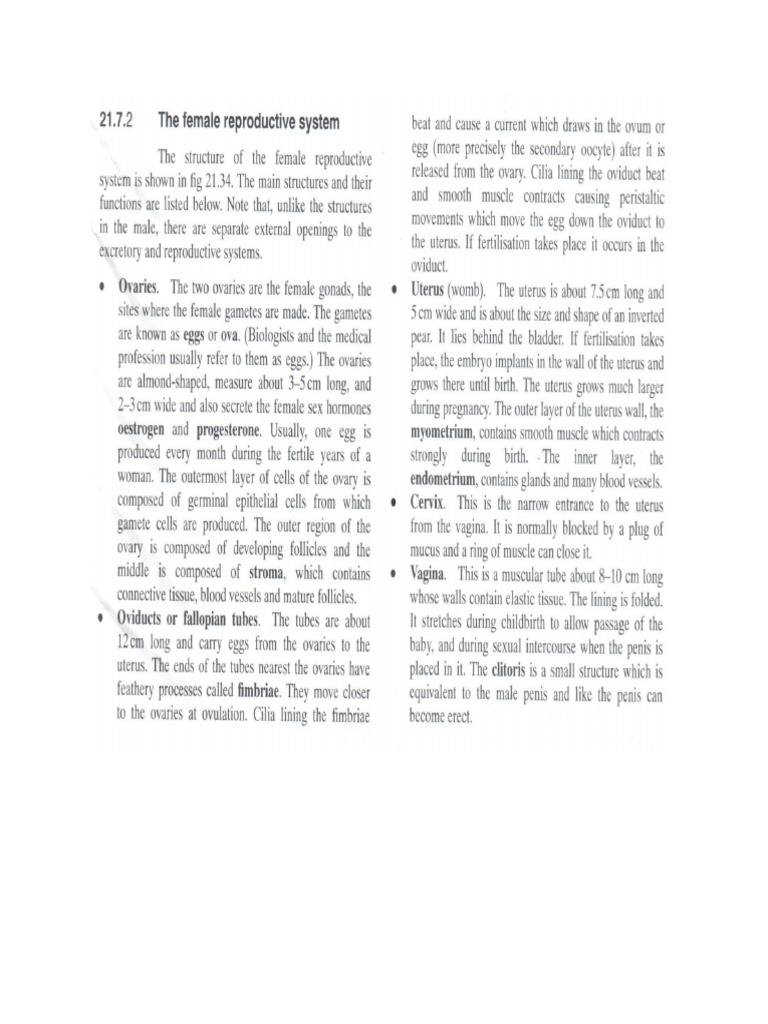 Hormonal Control of Oogenesis | PDF