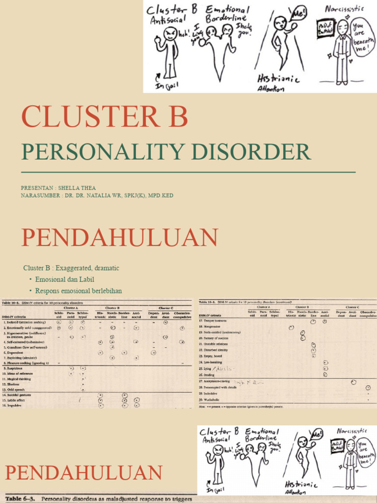 Cluster B | PDF | Id | Psychopathy