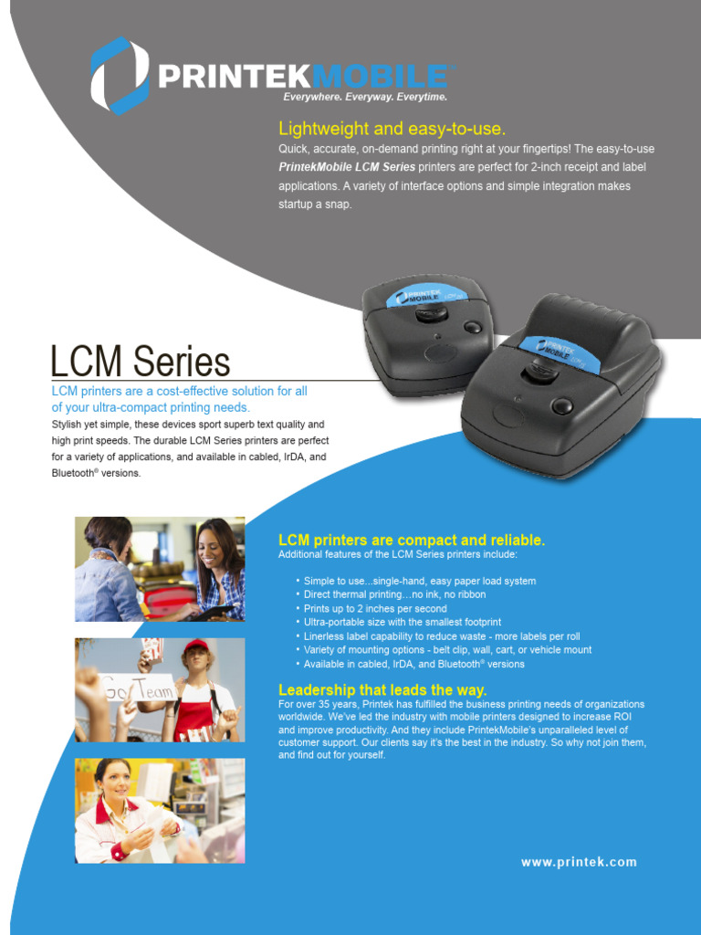 LCM Mobile - 03112022 | PDF | Printer (Computing) | Bluetooth