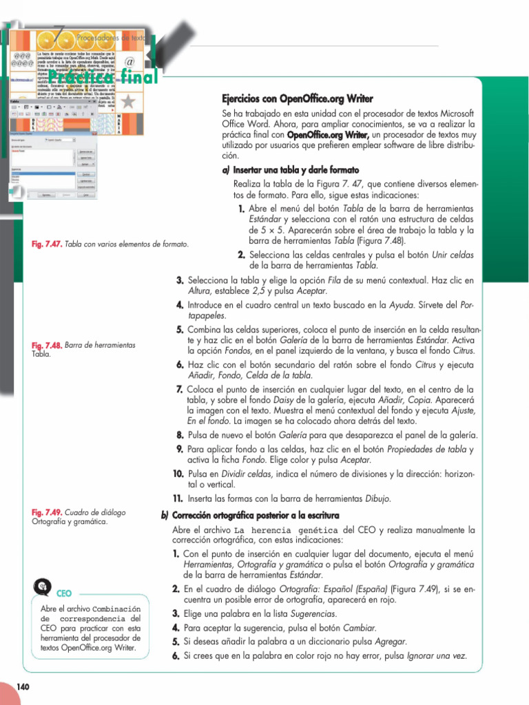 141-150.-Aplicaciones Informã¡ticas de Propã Sito General | PDF | Microsoft Excel | Hoja de cálculo