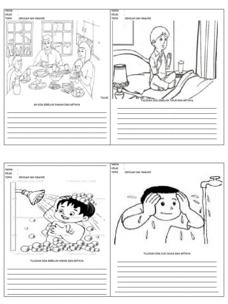 Ngaji - Doa Sehari-Hari | PDF