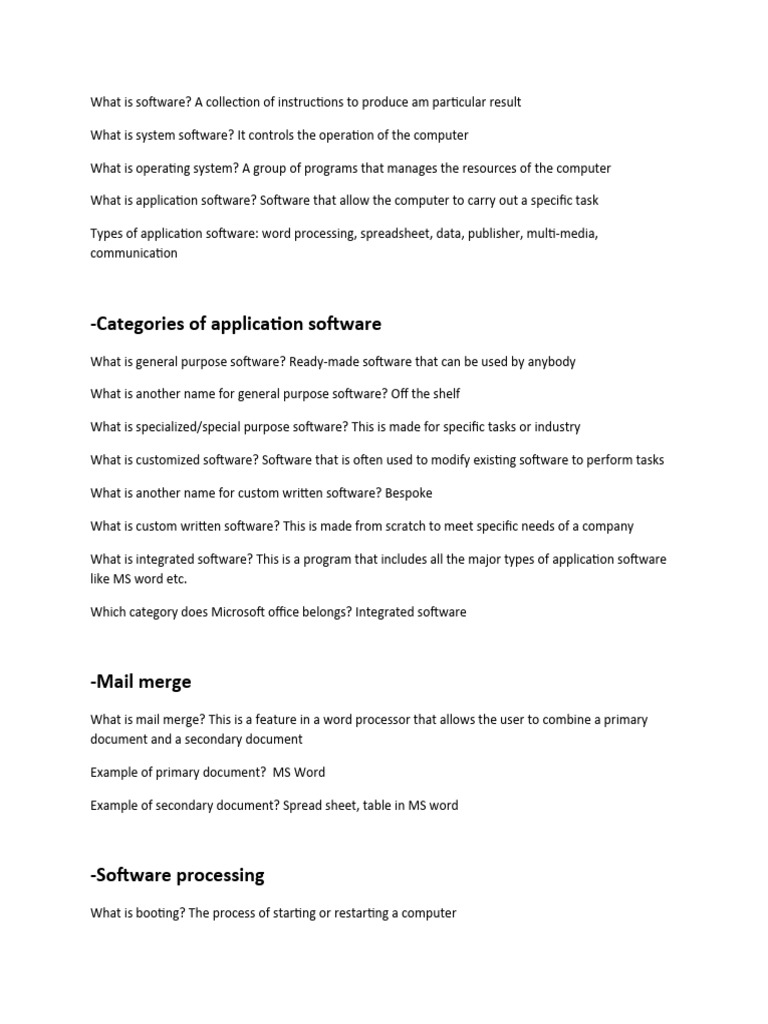 IT Question | PDF | Graphical User Interfaces | Software