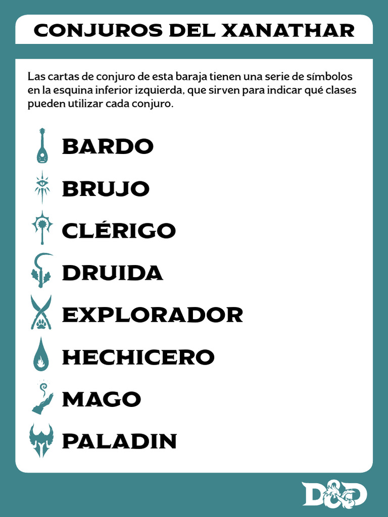 Conjuros del Xanathar para D&D 5E | PDF | Tierra | Agua